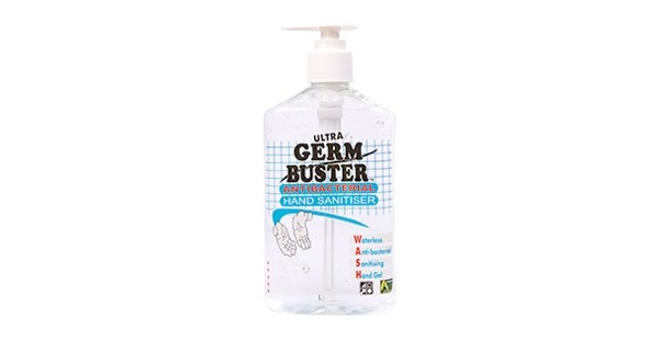 Germ Buster® Antibacterial Hand Sanitiser 350 ml Gel Pump
