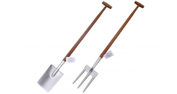 Full Length Timber Fork & Shovel Set