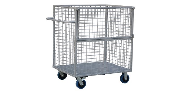 Custom Trolleys Australia – Drop-Gate Cage Trolley