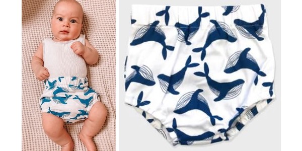 Kit & Cradle – Bloomers – Whale