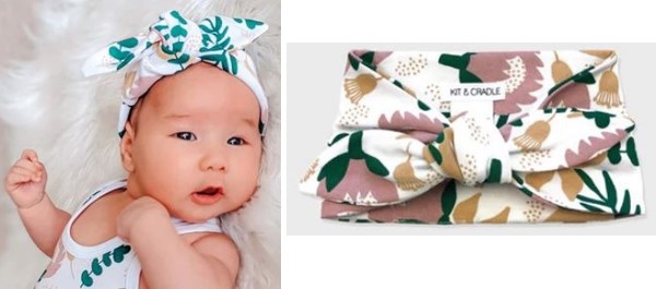 Kit & Cradle – Knot Headband – Protea