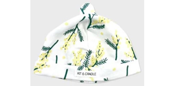 Kit & Cradle – Newborn Beanie – Wattle