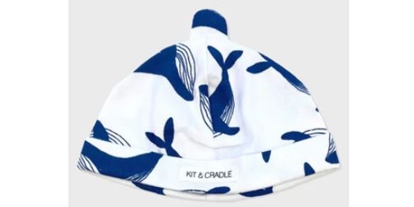 Kit & Cradle – Newborn Beanie – Whale