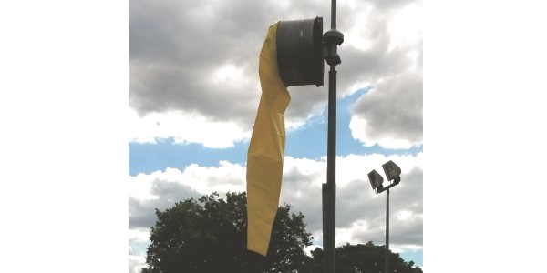 Windwerks – 12 Foot Windsock with Hoop Yellow