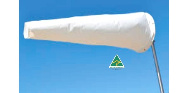 Windwerks – 4 ft Industrial Windsock White