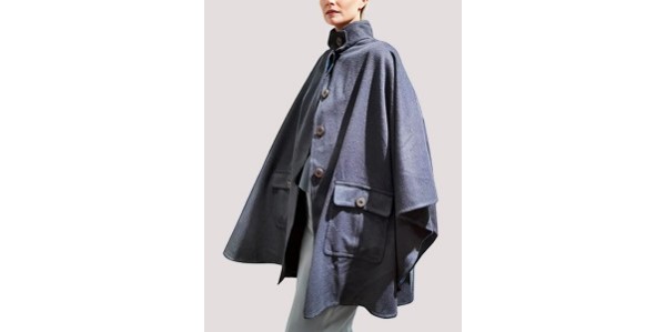 Alpaca Shop Australia – Alpaca Cape Army Design – Diesel Blue